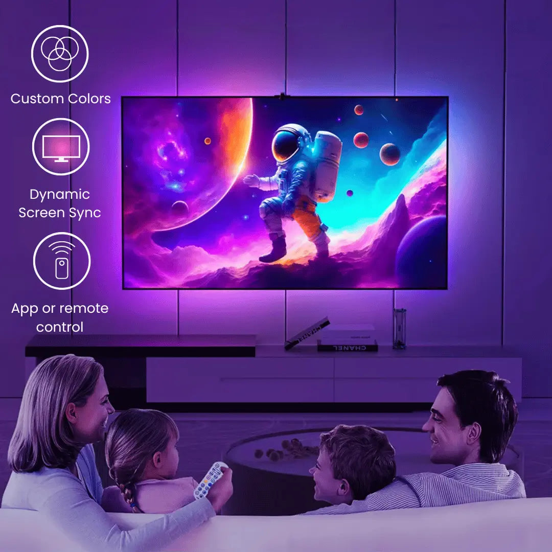 TV LED Syncing Backlight – Jellyflow
