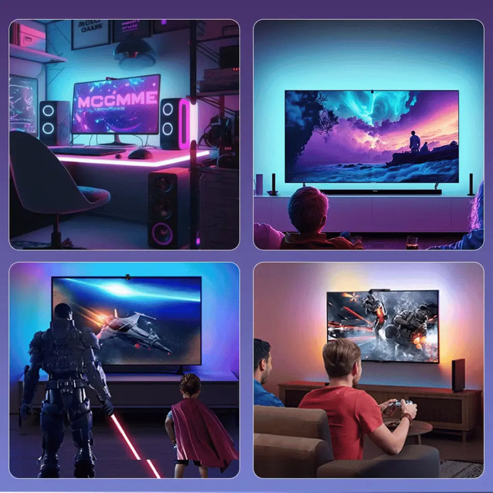 TV LED Syncing Backlight – Jellyflow